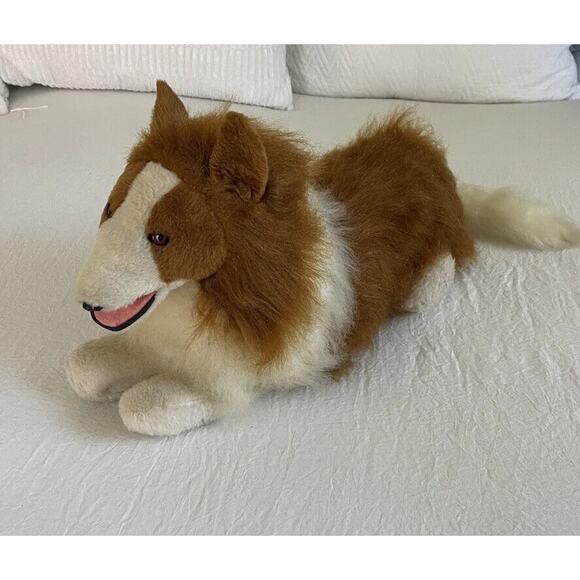 Knickerbocker | Toys | Rare Vintage Knickerbocker Lassie Plush Toy Dog ...